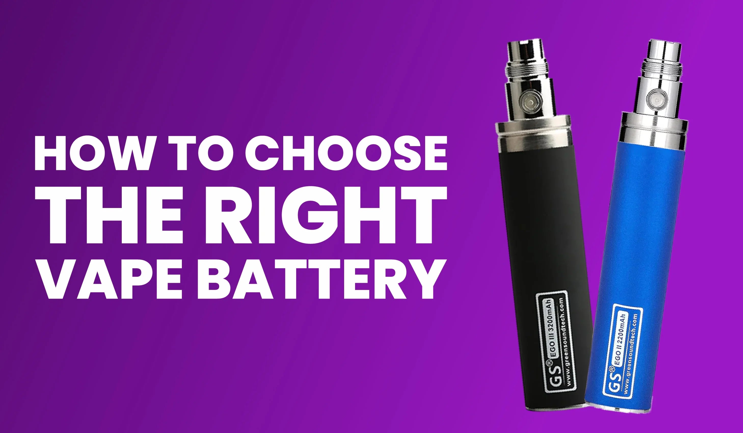 How to Choose the Right Vape Battery – Eco Smok Vape Store